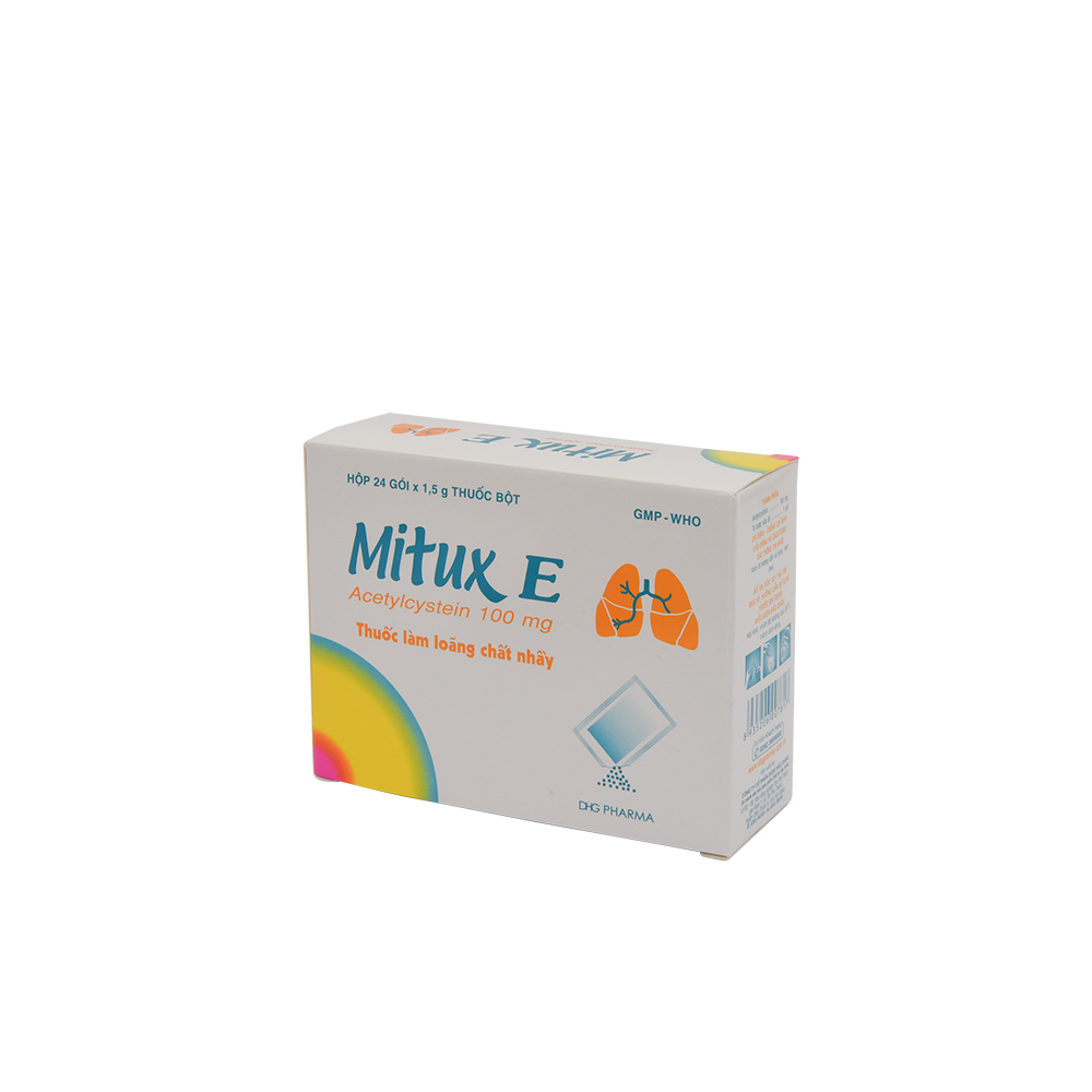 Mitux E Hộp 24 gói x 1,5g DHG | CEVPharma GHCH Kim cương - Vimedimex