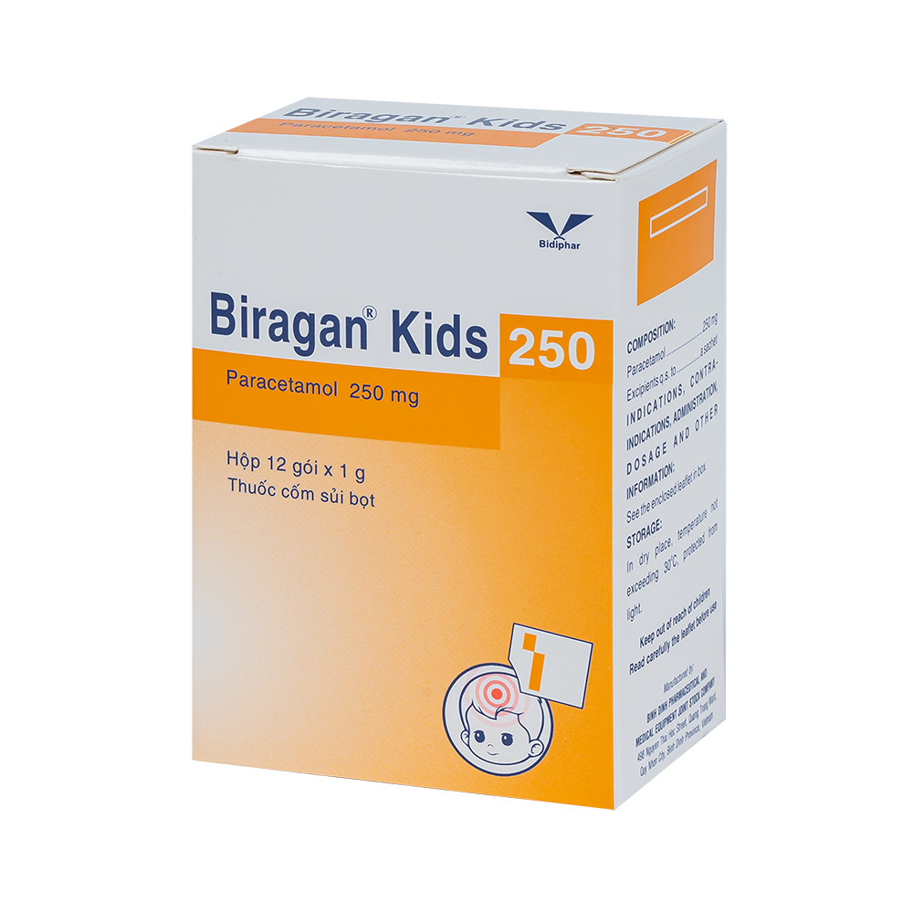 Biragan Kids 250 | CEVPharma GHCH Kim cương - Vimedimex