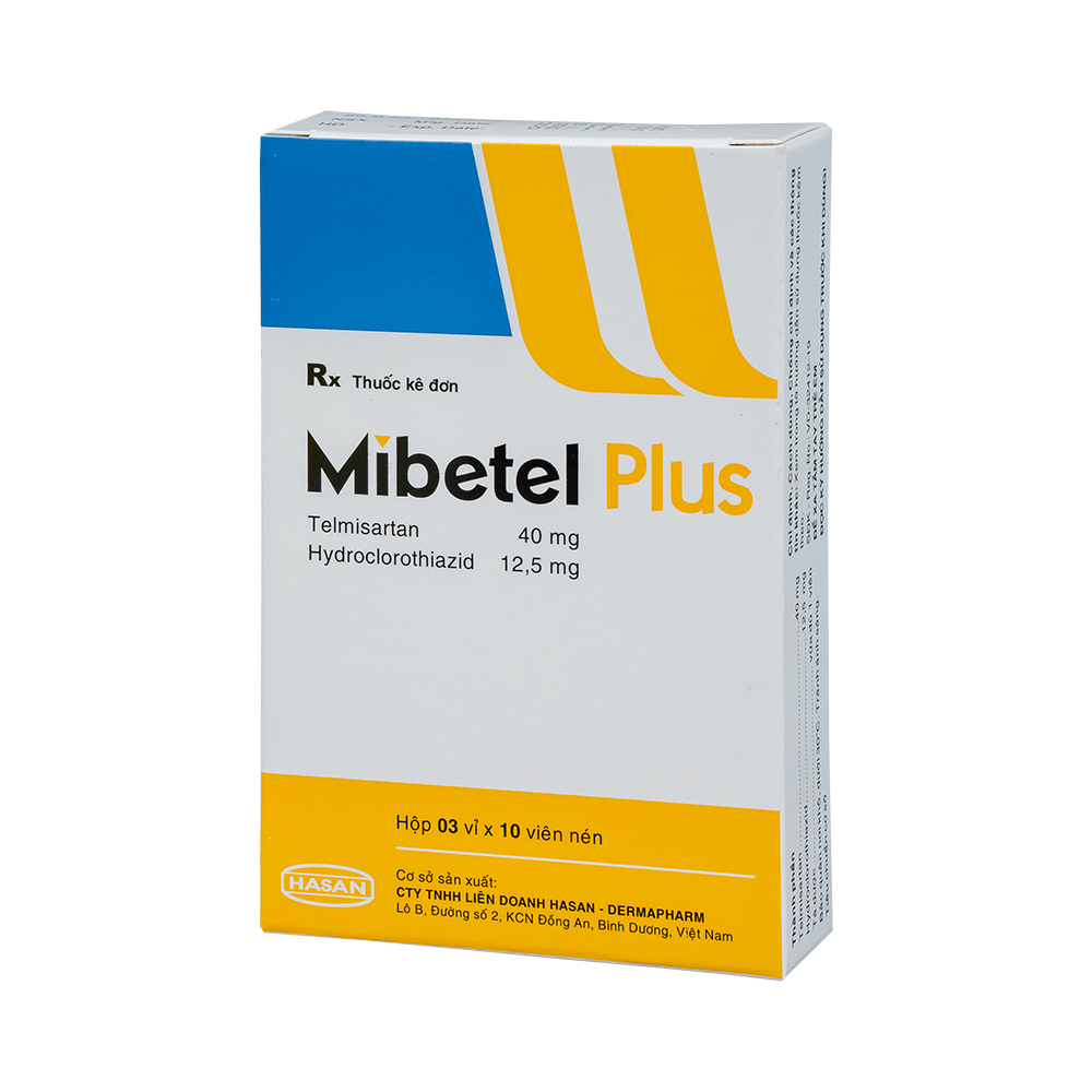 MIBETEL PLUS H/30V NÉN HASAN | CEVPharma GHCH Kim cương - Vimedimex
